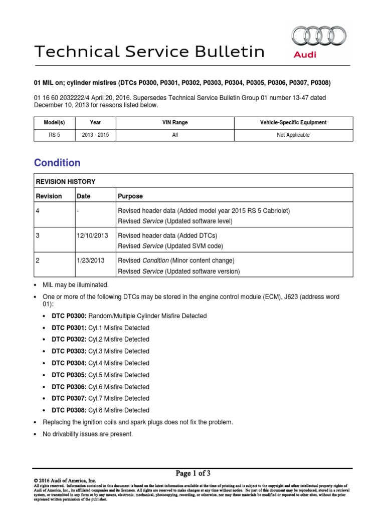 Technical Service Bulletin: Condition | PDF | Photocopier | Computing