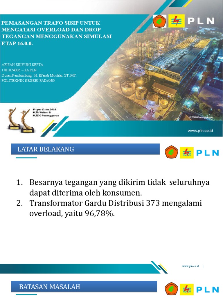 Pemasangan Trafo Sisip untuk Atasi Overload | PDF