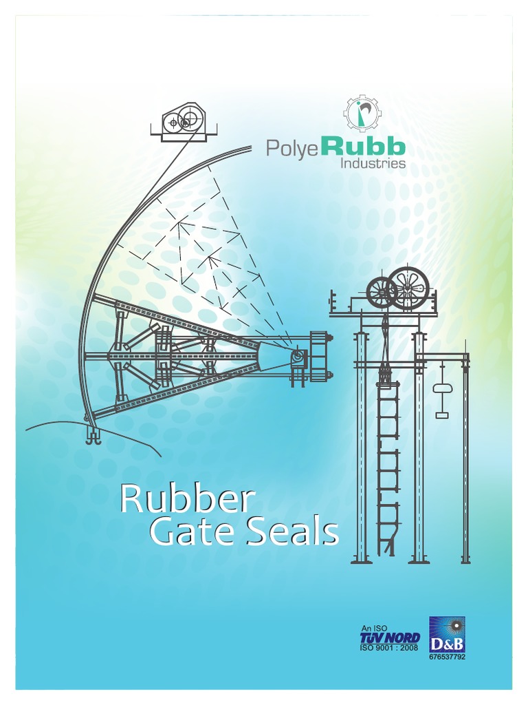 PRI Dam Gate Seal | PDF | Adhesive | Strength Of Materials