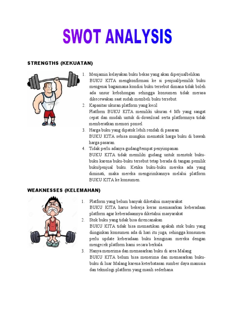 Analisis Swot Buku Kita | PDF
