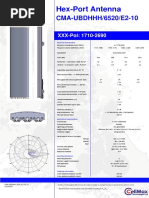 Cma BTLBHH 6517 21 21 A8 PDF | PDF | Antenna (Radio) | Decibel