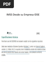 Guía para Descargar Emisiones IMSS IDSE | PDF | Desarrollo de software ...