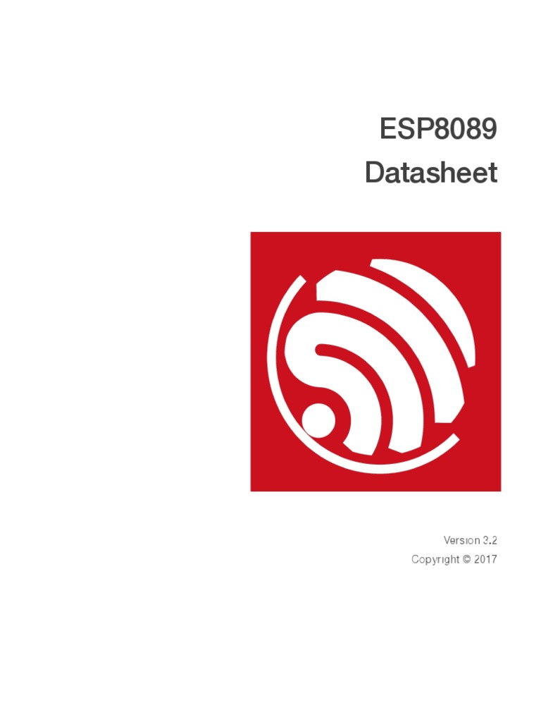 Esp8089 Datasheet en | PDF | Radio | Amplifier