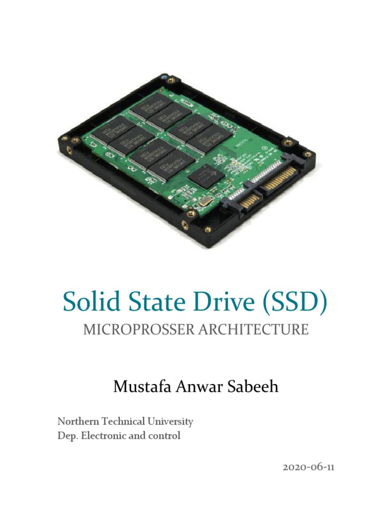 Solid State Drive | PDF | Solid State Drive | Hard Disk Drive