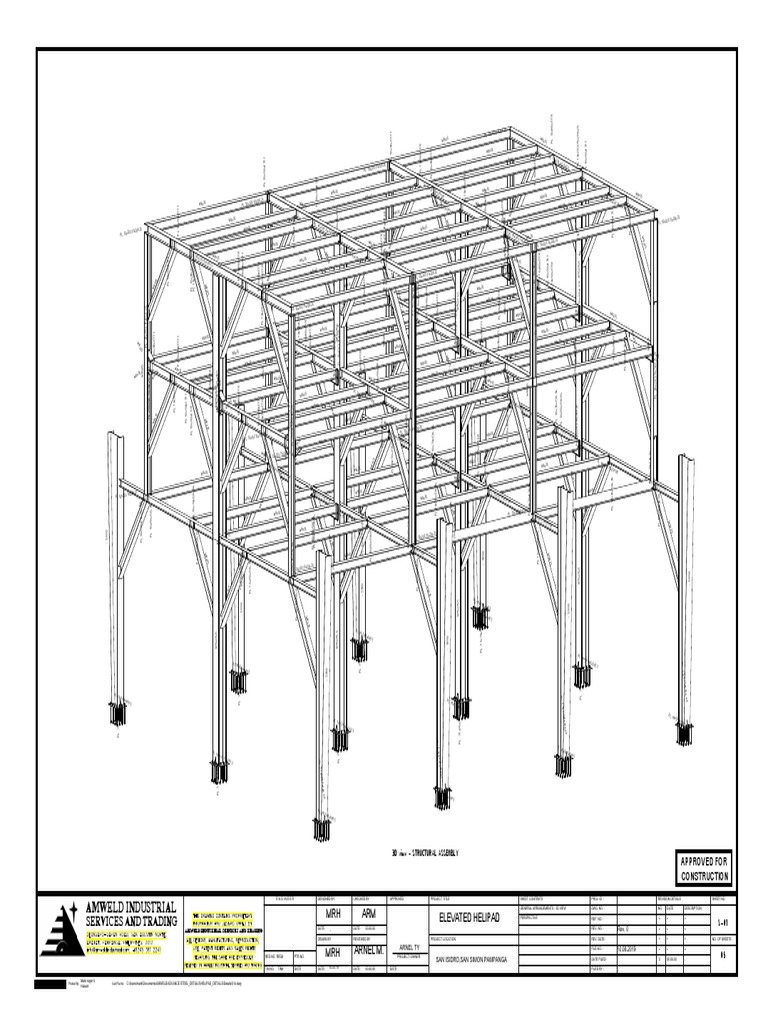 Complete Plans - For Helipad Design | PDF