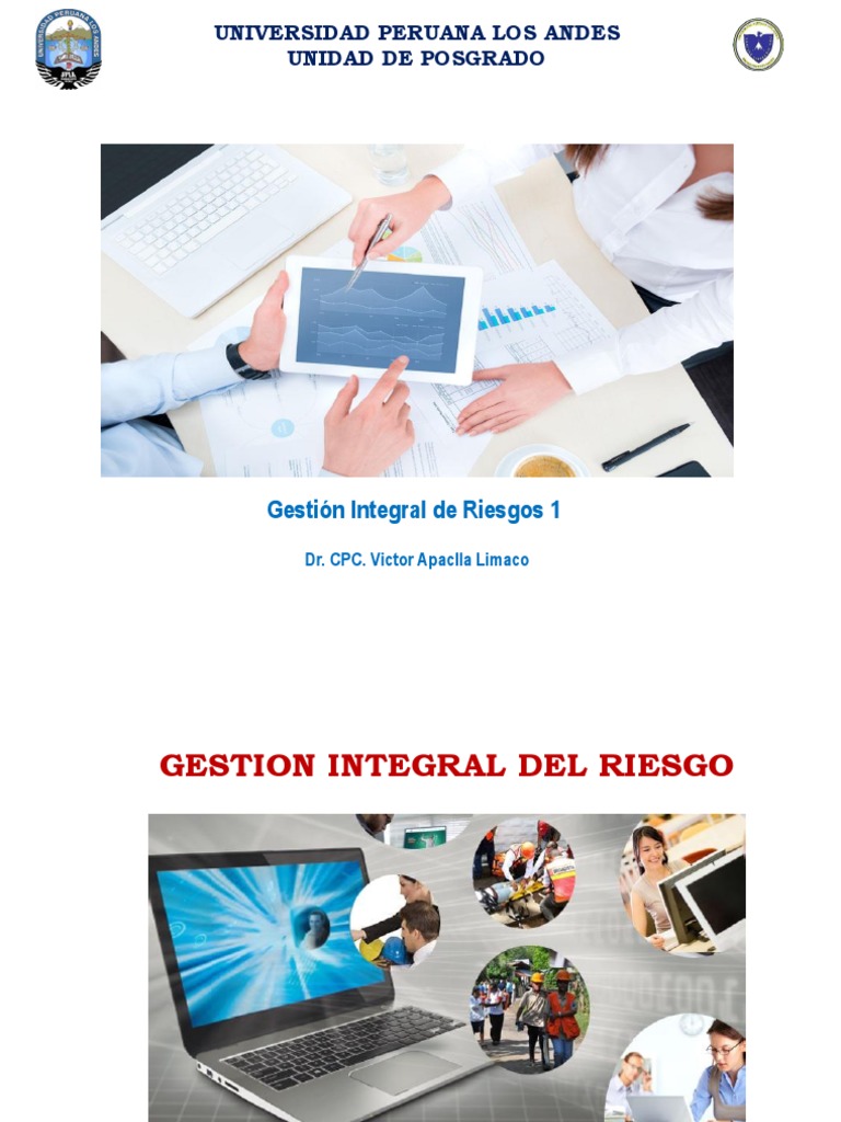 Gestión Integral de Riesgos 1 PDF | PDF | Organización internacional para la estandarización ...