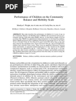 Activities Specific Balance Confidence Scale | PDF | Physical Therapy ...