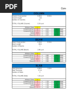 1 - Rebar Estimating Excel Unprotected | PDF | Materials | Physical Sciences