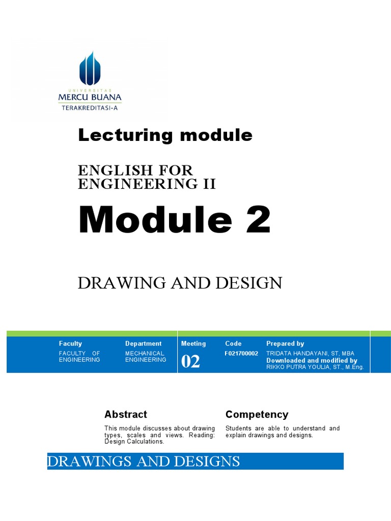 Modul English For Engineering II Unlocked | PDF | Computer Aided Design ...