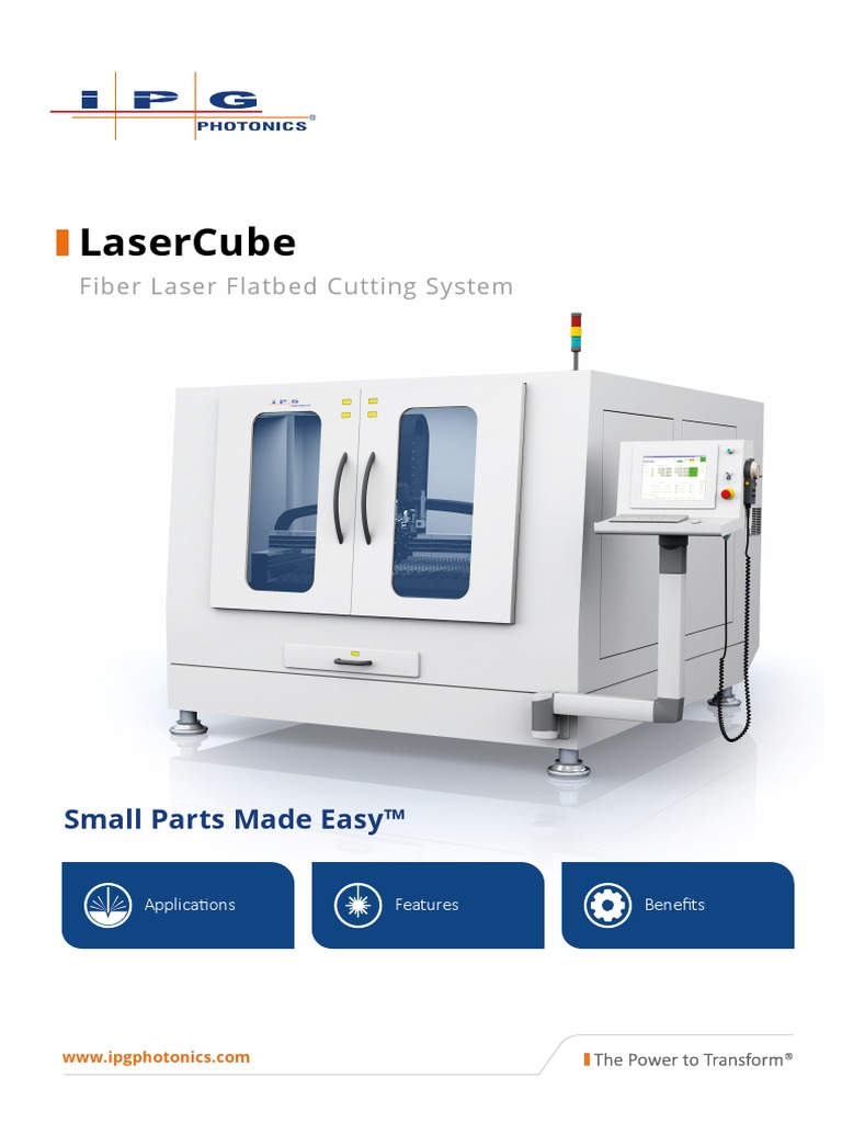 LaserCube Brochure English | PDF | Optical Fiber | Laser