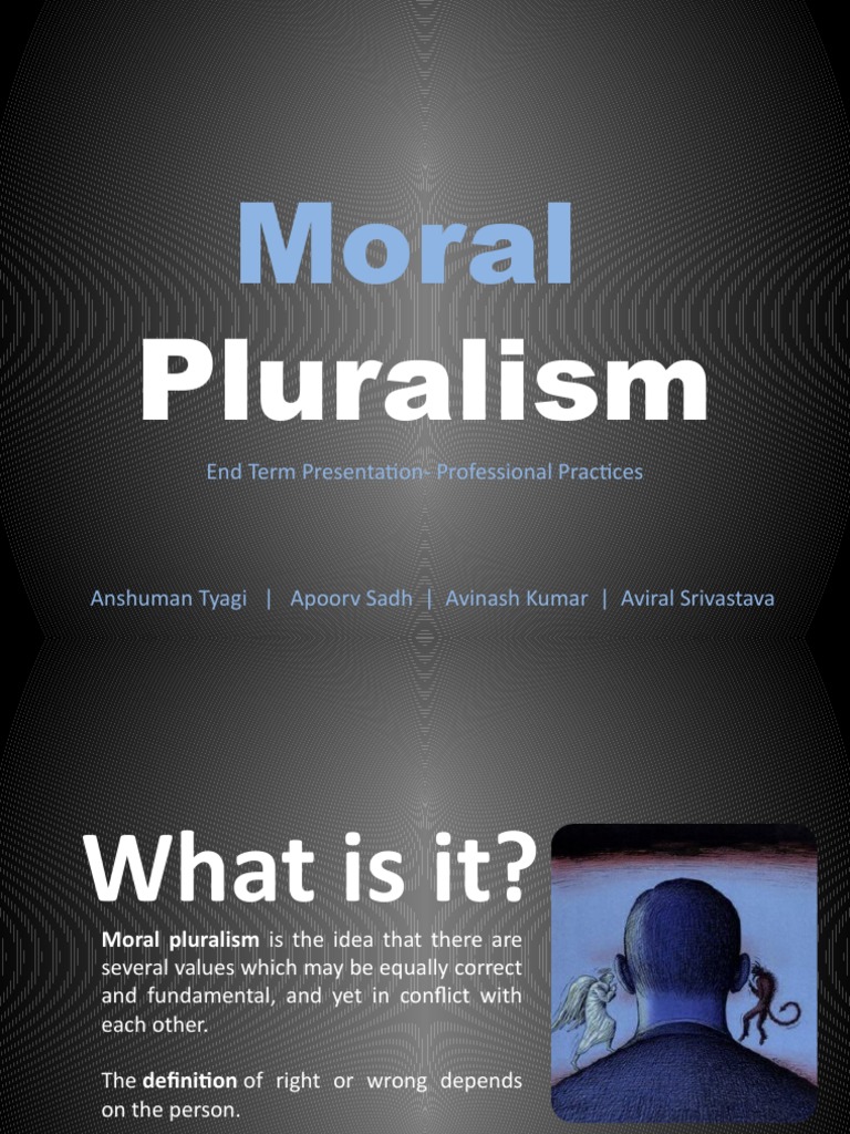 Moral Pluralism | PDF | Morality | Religious Pluralism