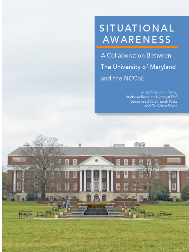 NCCoE UMD Pitch | PDF | Computer Security | Security