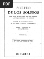 Solfeo de Los Solfeos | PDF
