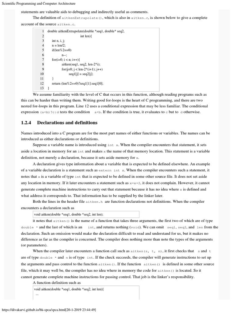Scientific Programming And Computer Architecture 22 Pdf Computer Programming Software