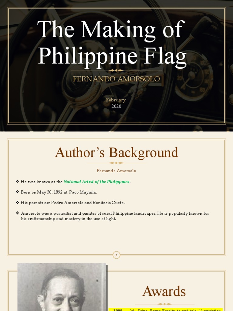 The Making of Philippine Flag: Fernando Amorsolo | PDF | Philippines ...