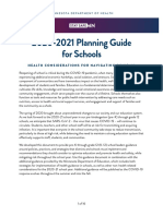 Roadmap To Reopening Schools | PDF | Distance Education | Teachers