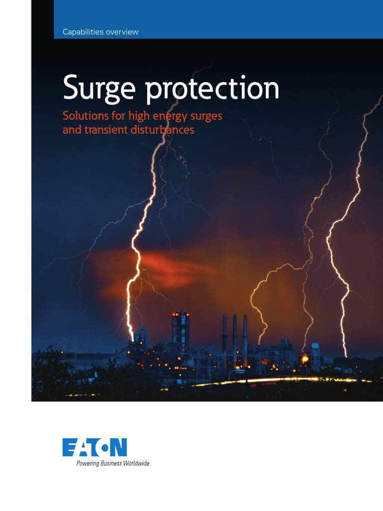 Surge Protection: Solutions For High Energy Surges and Transient ...
