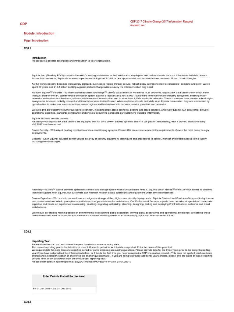 IP - PDF Asset - CDP Climate Change Survey | PDF | Risk Management ...