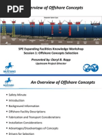 Types of Offshore Structures | PDF