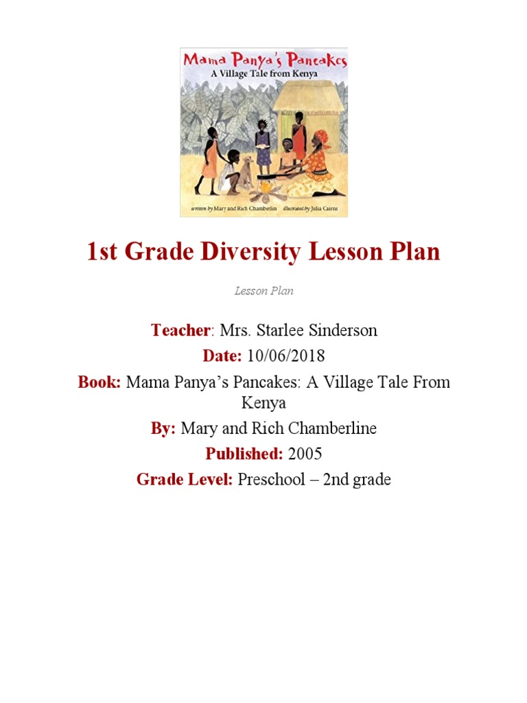 Diversity Lesson Plan | PDF | Lesson Plan | Teaching