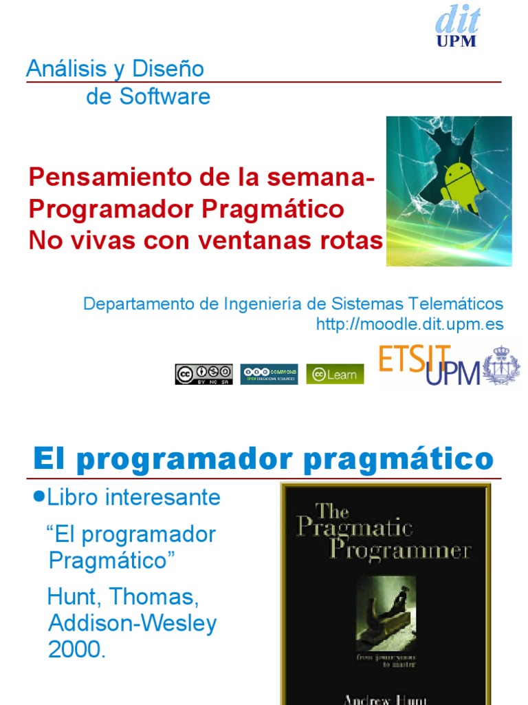 Programador Pragmatico No Vivas Con Vent PDF | PDF