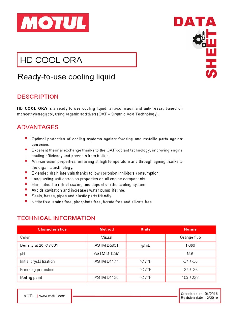HD Cool Ora: Advanced Cooling Solution | PDF