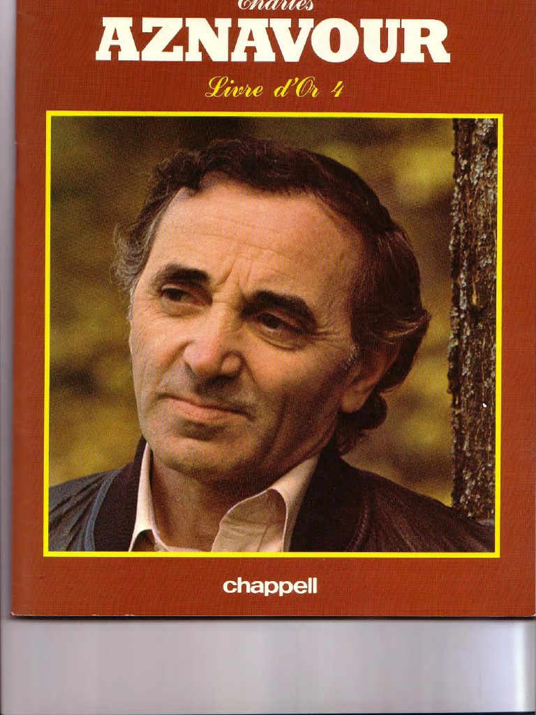 Charles Aznavour - Livre D'or 4 - SONGBOOK | PDF