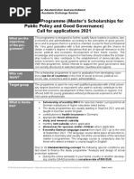 Daad Helmut-Schmidt-Programme Application Form | PDF