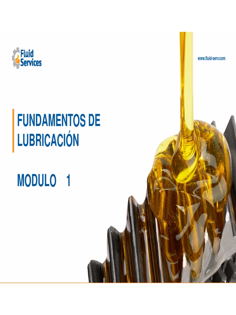 Fundamentos de Lubricación PDF | PDF