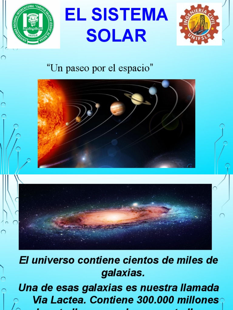 Diapositivas - El Sistema Solar | PDF