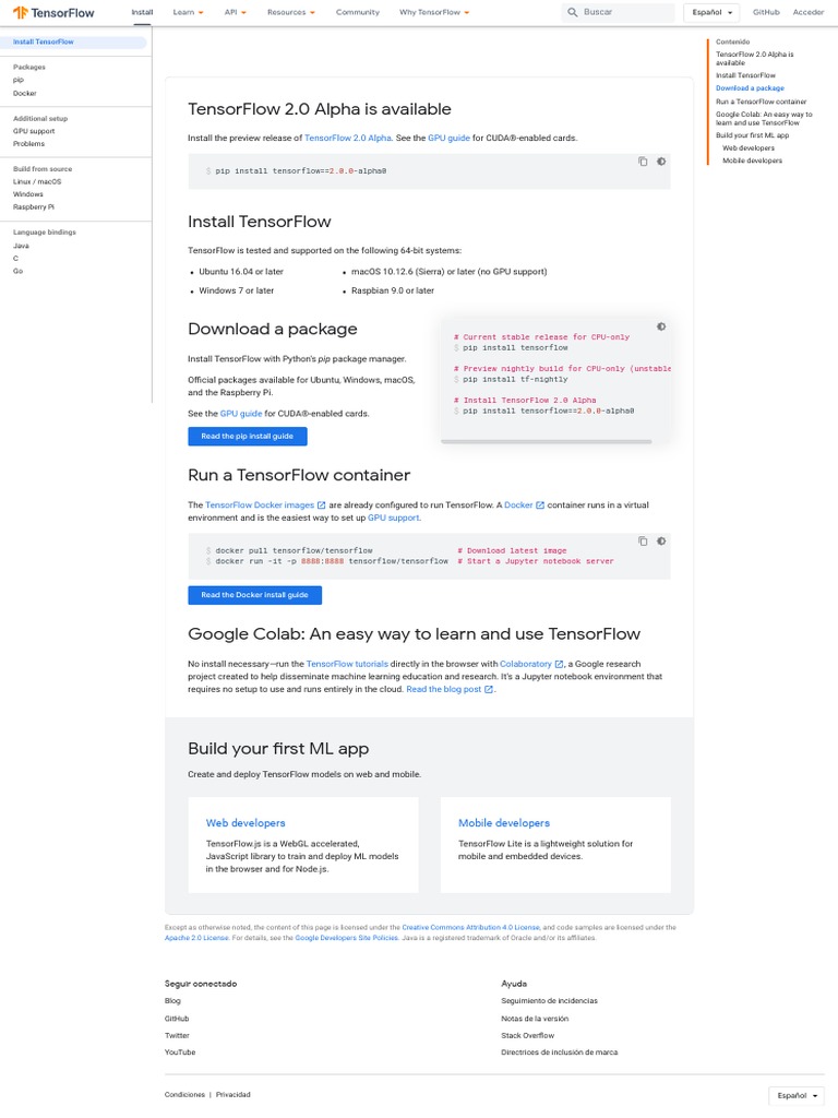 TensorFlow PDF | PDF