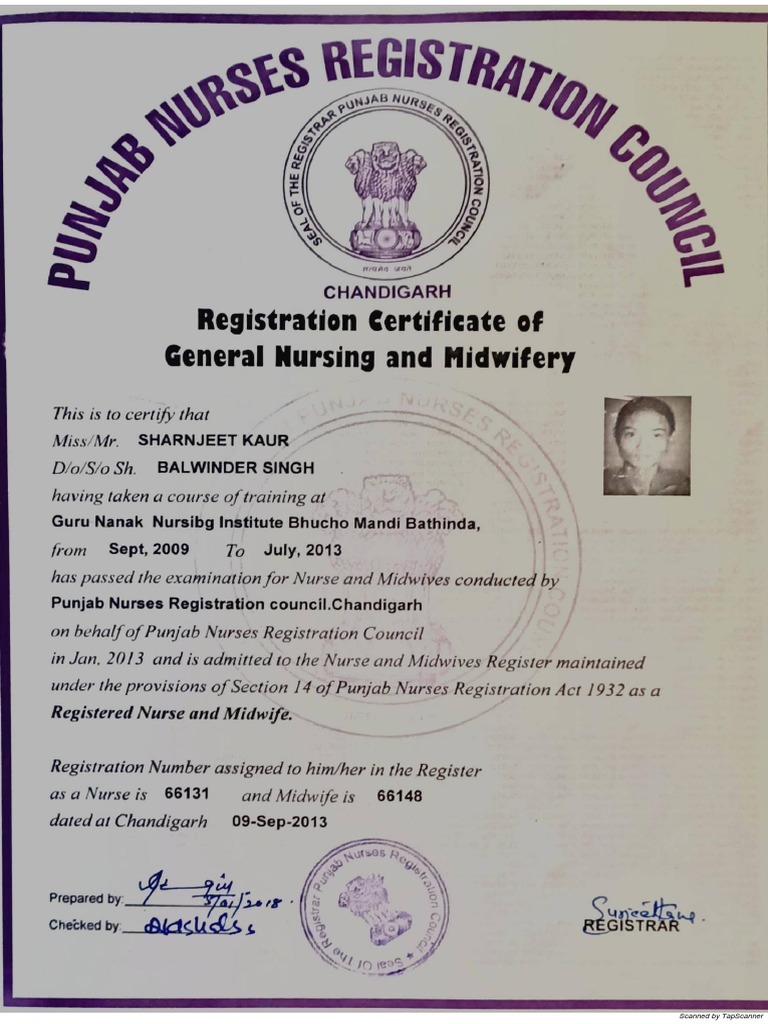 GNM Certificates | PDF