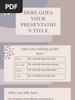 Snoopy Presentation Template Guide | PDF
