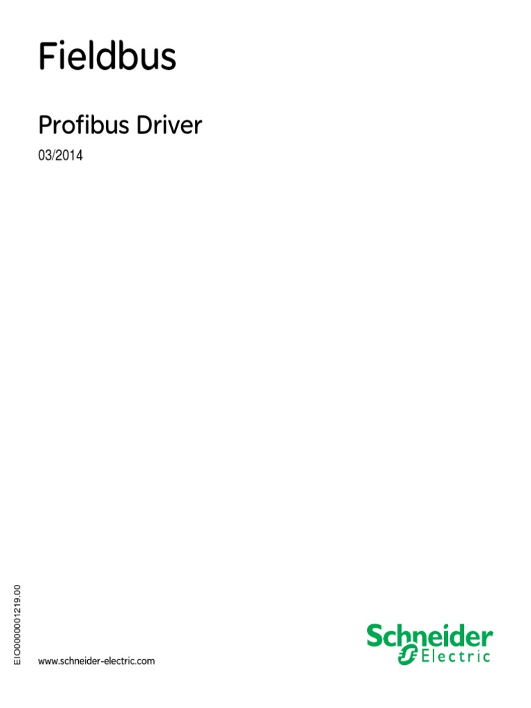 Fieldbus: Profibus Driver | PDF