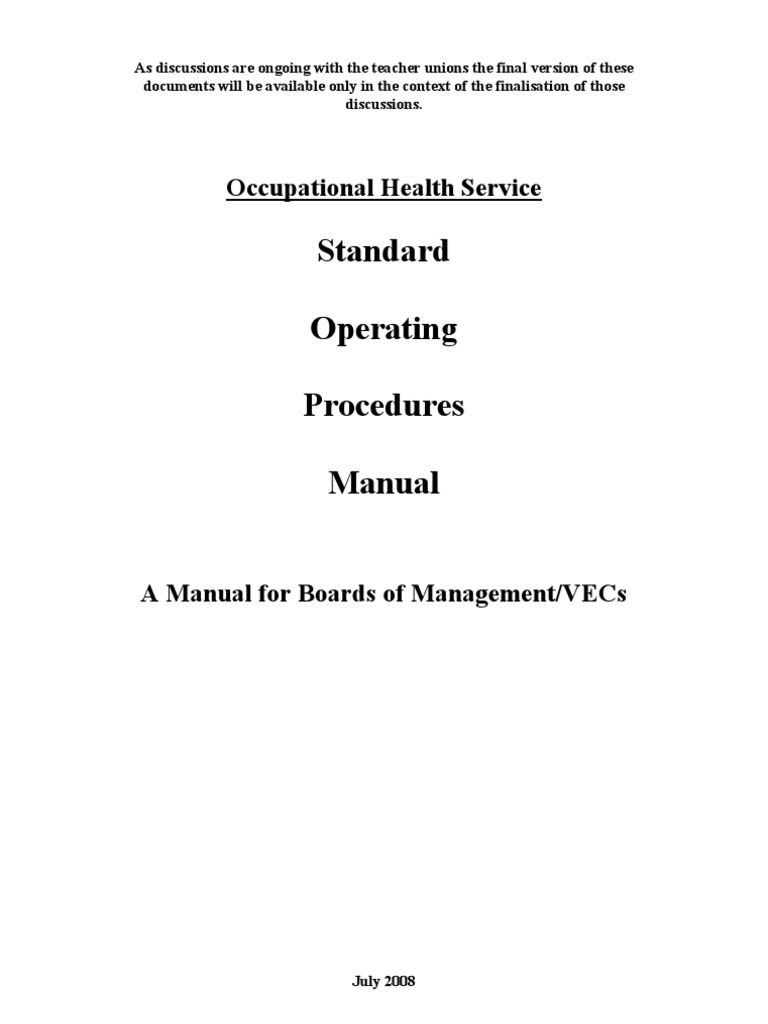 Ohs Manual | PDF | Occupational Safety And Health | Retirement