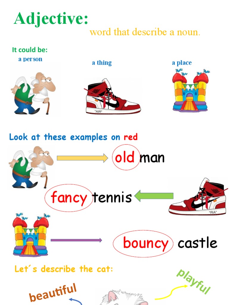 Adjective Activity for Kids | PDF | Foreign Language Studies | General ...