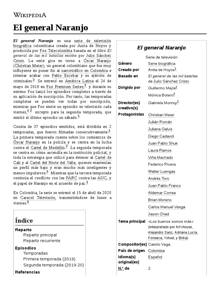 El General Naranjo PDF | PDF