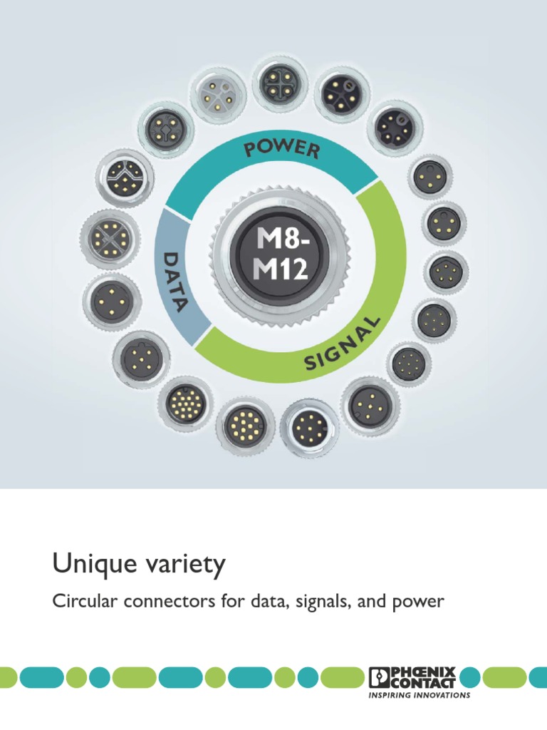 PhoenixContact-En M12 Plug in Connectors | PDF