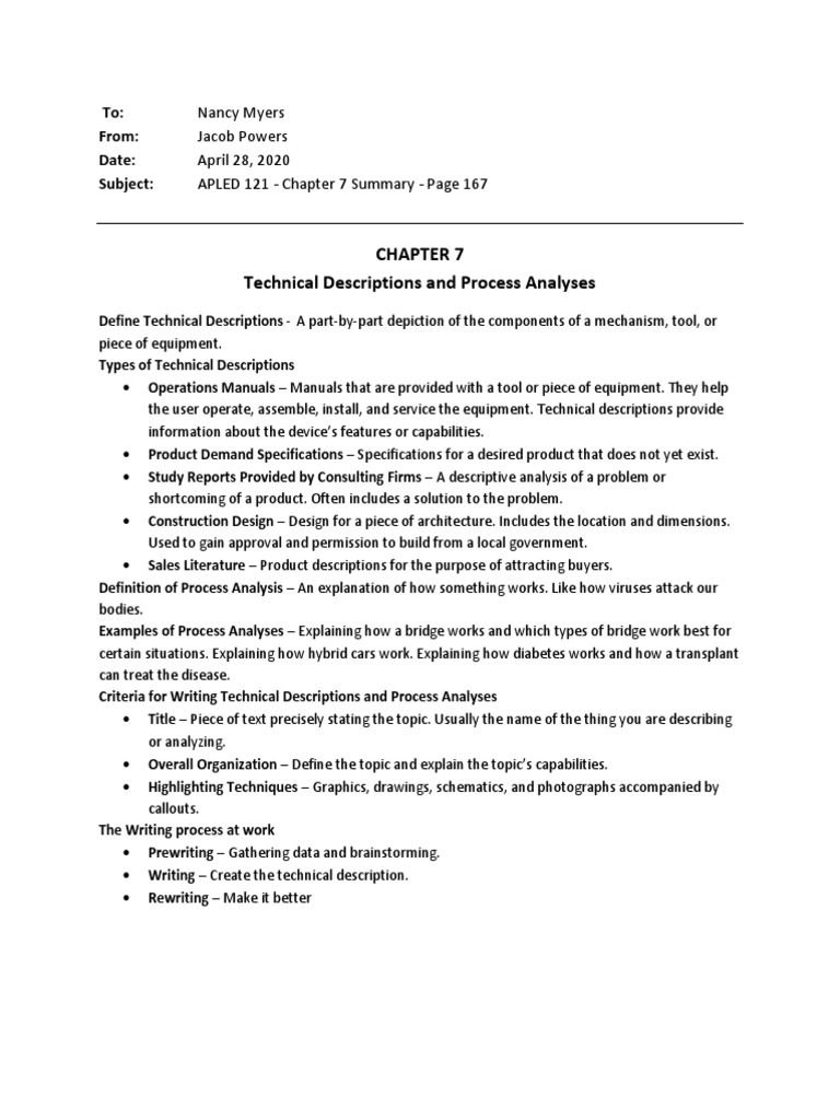 05 Chapter 7 Summary | PDF | Computers