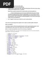 Language Line Language List | PDF