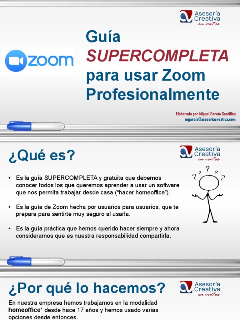 Guía Completa para Usar Zoom | PDF