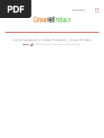Indian Products List | PDF | Brand | Business