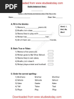 Four Lines English Alphabet Writing Paper Template-A4 With 0.375 in ...