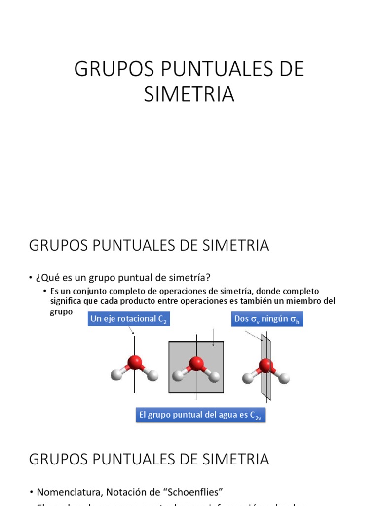 #3-Grupos Puntuales de Simetria PDF | PDF | Simetría | Tecnicas artisticas