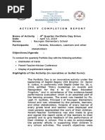 Portfolio Day EMCEE | PDF | Wellness