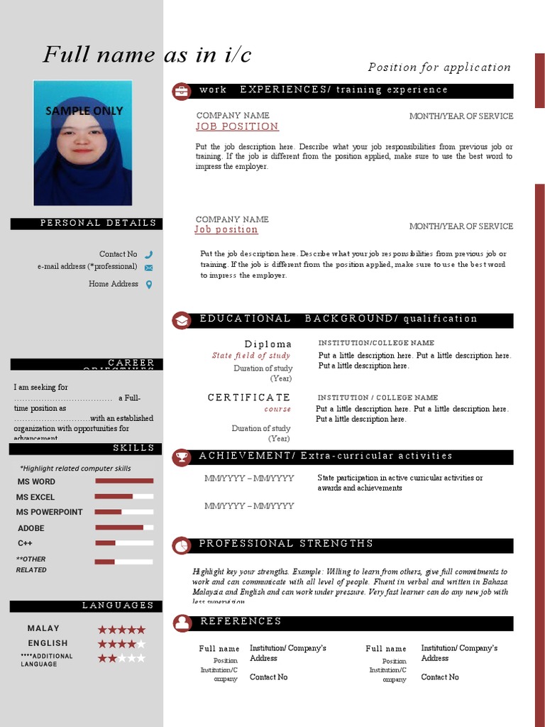 KUJI Resume Template | PDF | Behavior Modification | Communication
