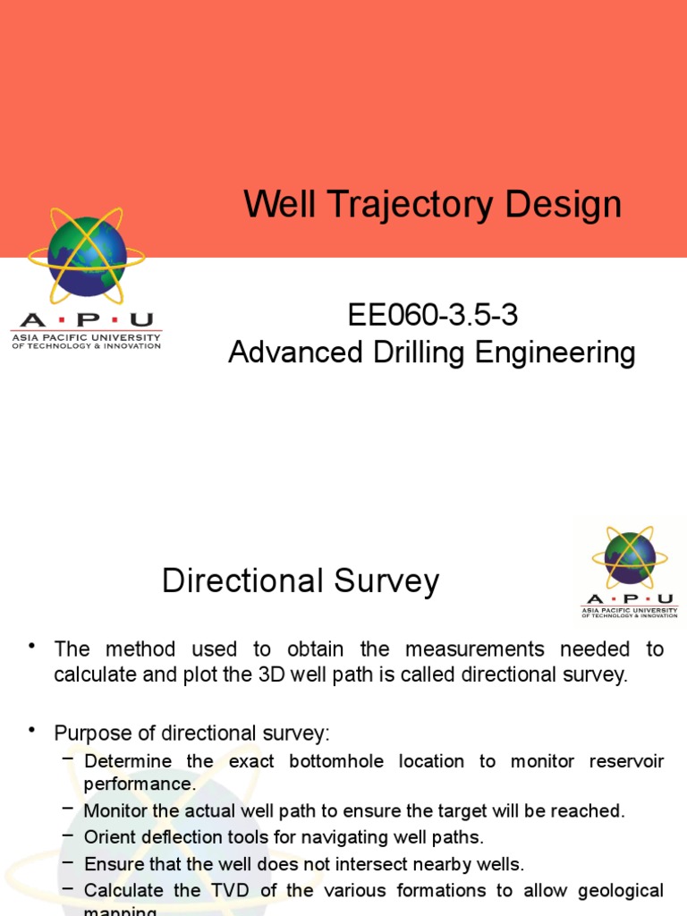 5 - Well Trajectory Design | PDF