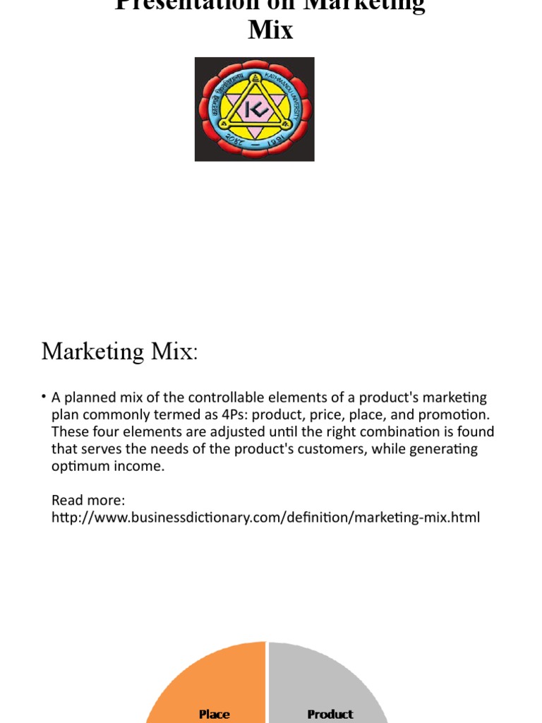 Marketing Mix | PDF