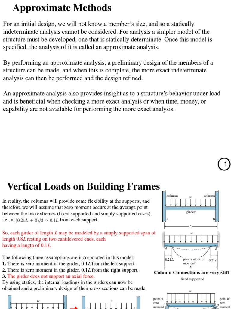 6 - Portal Frame Method PDF | PDF | Column | Economic Sectors