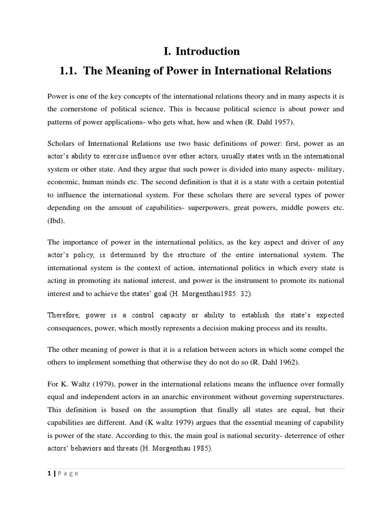 Introduction Power Balance PDF | PDF